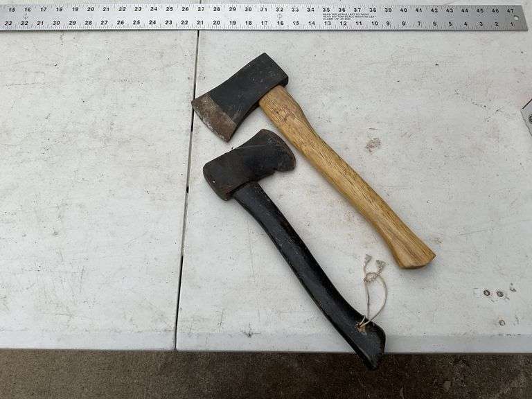 Two hatchets - Legacy Auction Company