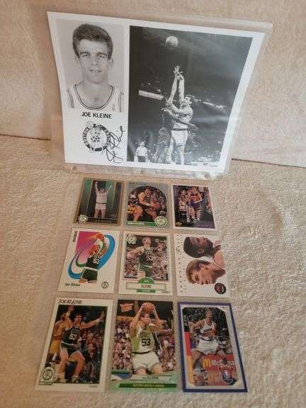 Joe Kleine Autographed Picture & Various - Legacy Auction Company