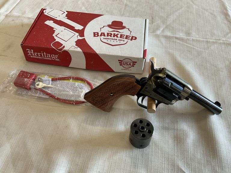 .22lr Heritage barkeep revolver - Legacy Auction Company