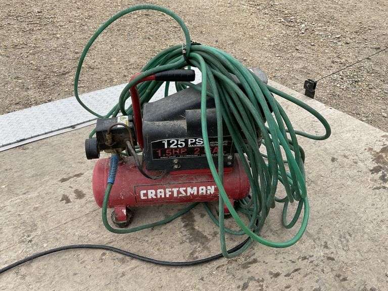 Craftsman 2 gal Air compressor, works great! - Legacy Auction Company