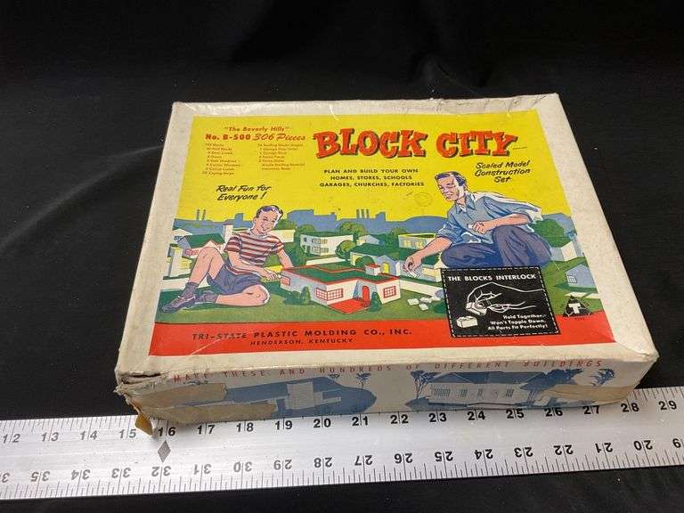 Vintage block city - Legacy Auction Company