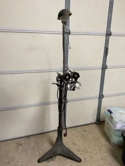 Antique optometrist machine 60 in. tall - Legacy Auction Company