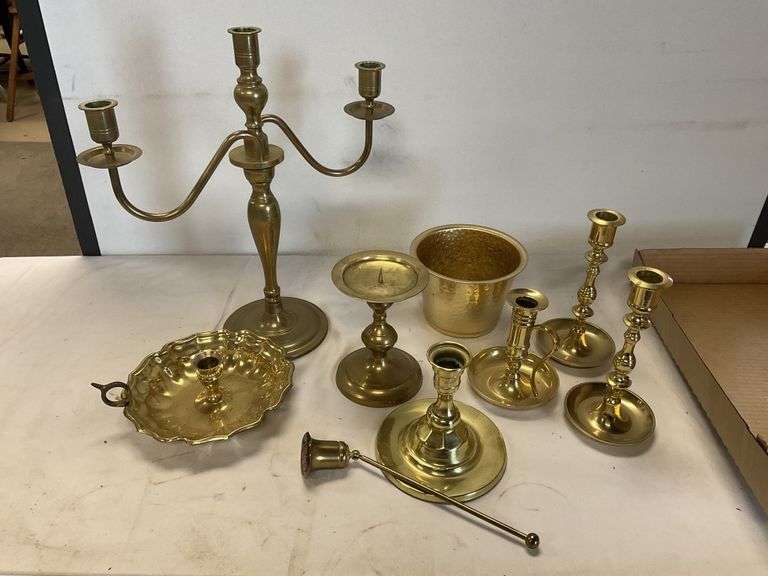 Brass items - Legacy Auction Company