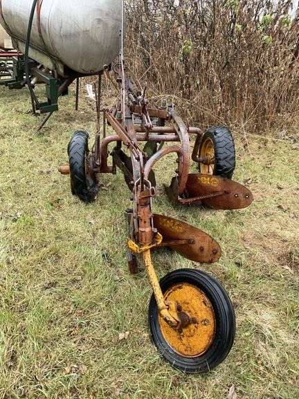 Minneapolis Moline two bottom pull plow - Legacy Auction Company