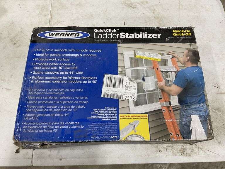 Werner ladder stabilizer. Nib - Legacy Auction Company