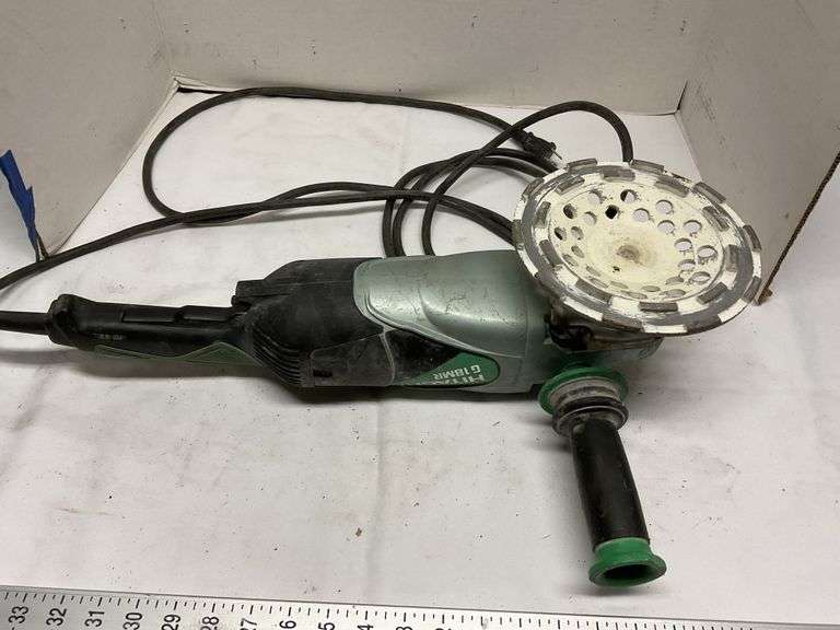 Hitachi 7 inch disc grinder - Legacy Auction Company