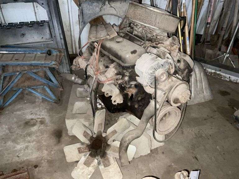 366 Chevy big block, as is buyer removes from - Legacy Auction Company