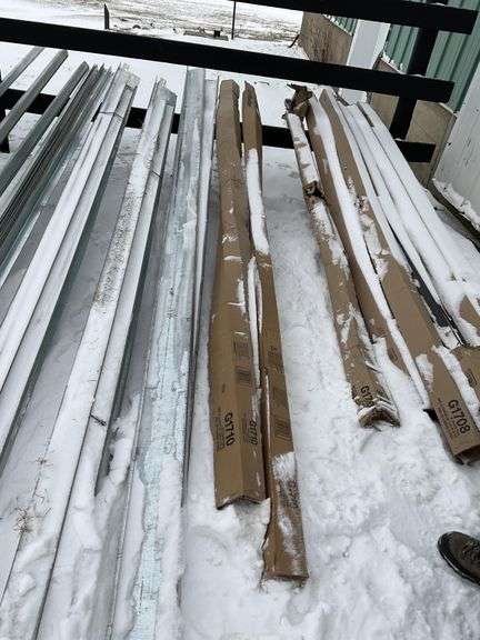 2-10 foot Residential garage door chain rail. - Legacy Auction Company