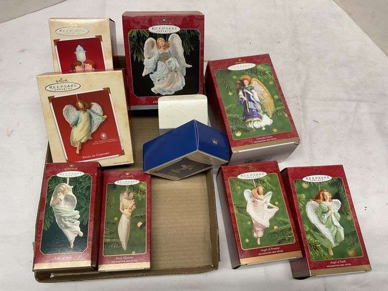 Hallmark keepsake ornaments Angels - Legacy Auction Company