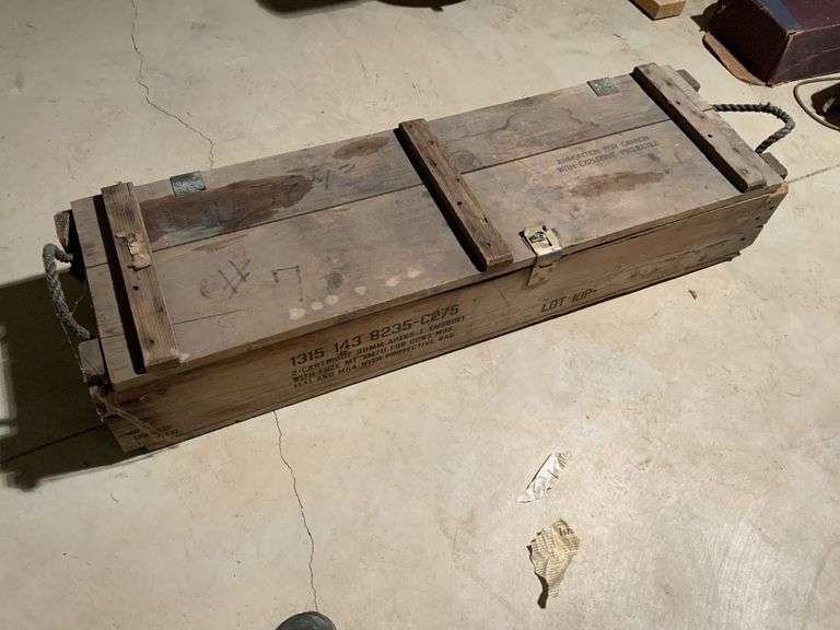 Ammunition Crate - Legacy Auction Company