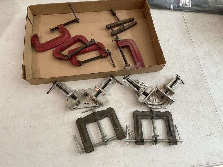 Assorted clamps - Legacy Auction Company