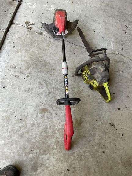 Homelite electric 13 inch string trimmer and - Legacy Auction Company