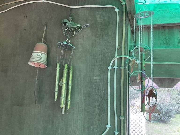 Three wind chimes - Legacy Auction Company