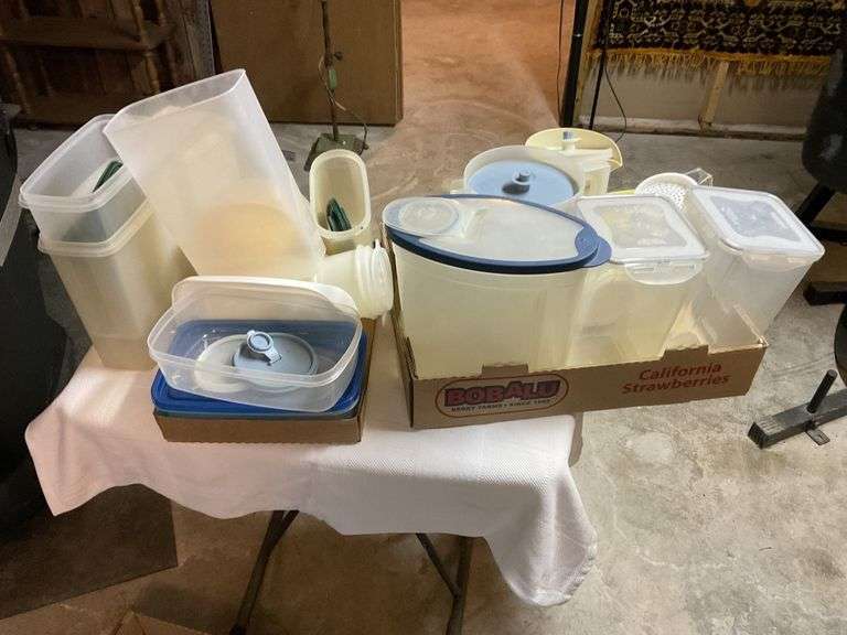 Tupperware and storage containers - Legacy Auction Company
