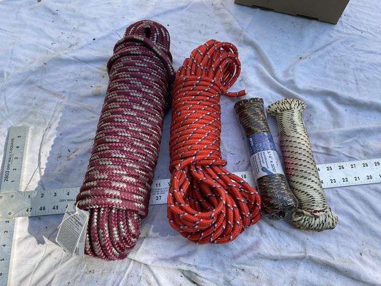 Assorted new rope - Legacy Auction Company