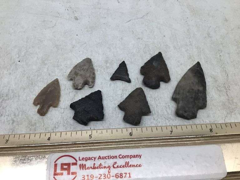 Arrow heads - Legacy Auction Company