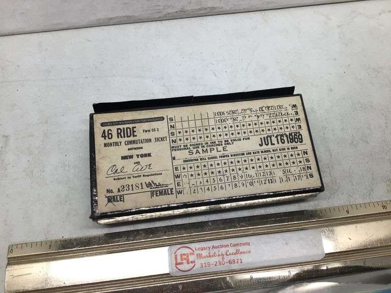 Railroad conductor uniform buttons - Legacy Auction Company