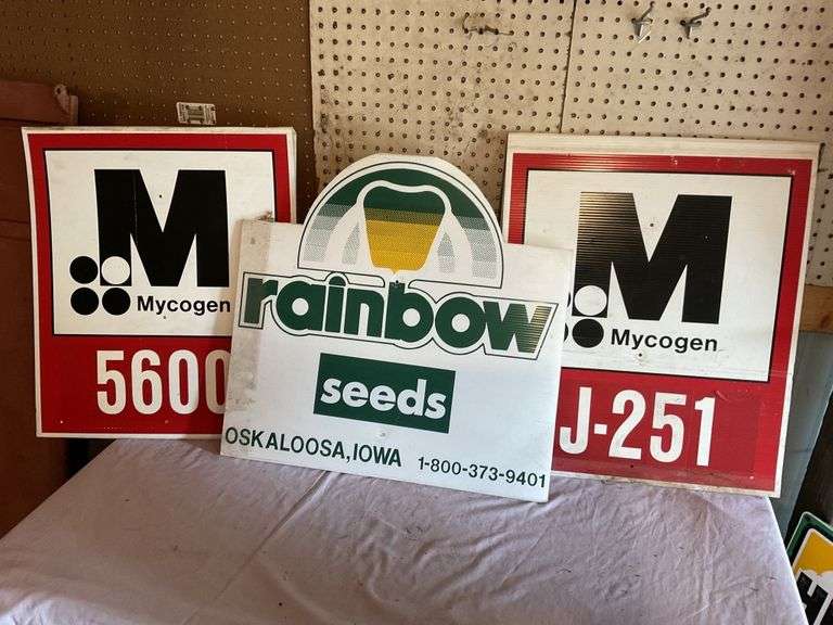Seed signs - Legacy Auction Company
