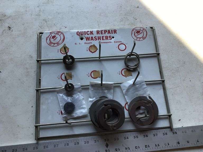 Quick repair washers display - Legacy Auction Company
