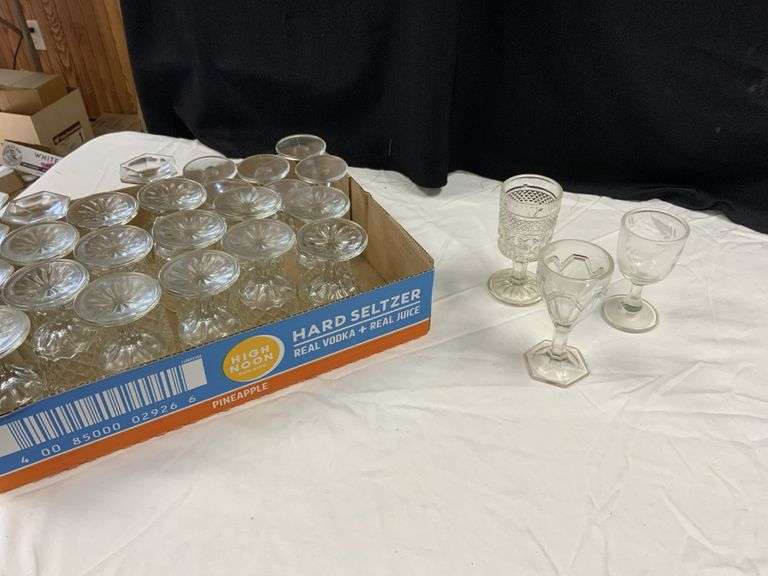 Mini goblets, three different designs - Legacy Auction Company