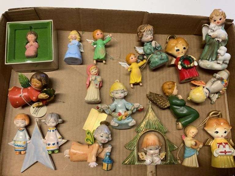 Vintage angel ornaments - Legacy Auction Company