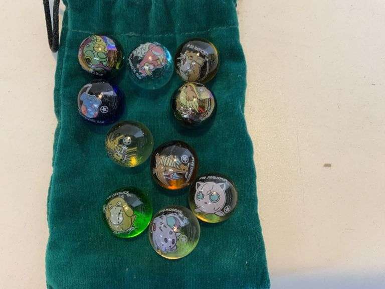 Pokémon Marbles - Legacy Auction Company