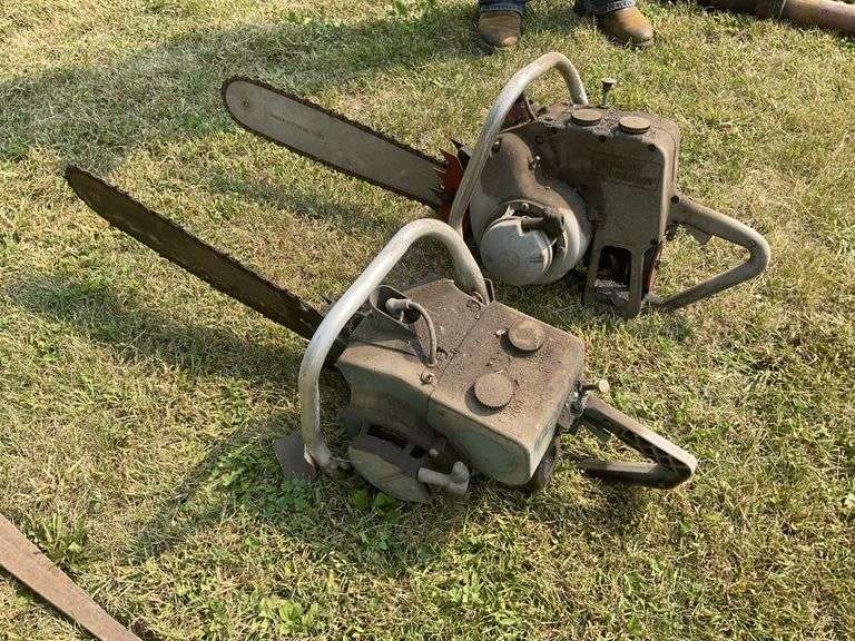 Seers and David Bradley chainsaws - Legacy Auction Company