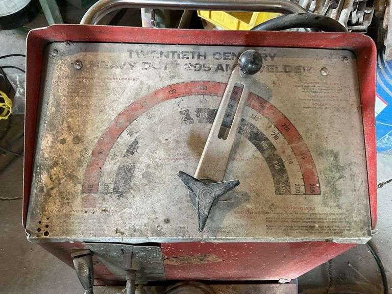 20th century heavy duty 295 amp welder - Legacy Auction Company