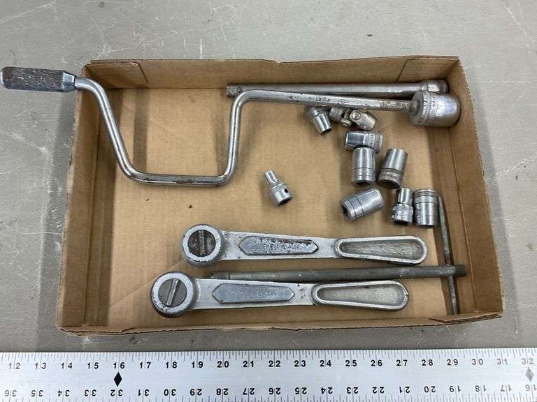 Half inch ratchets , speed wrench and sockets - Legacy Auction Company