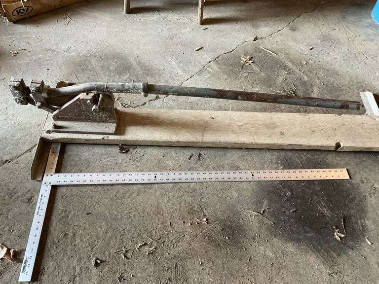 Rerod cutter - Legacy Auction Company