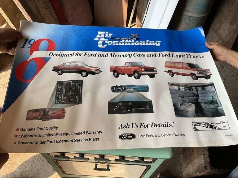 Assorted Ford posters - Legacy Auction Company