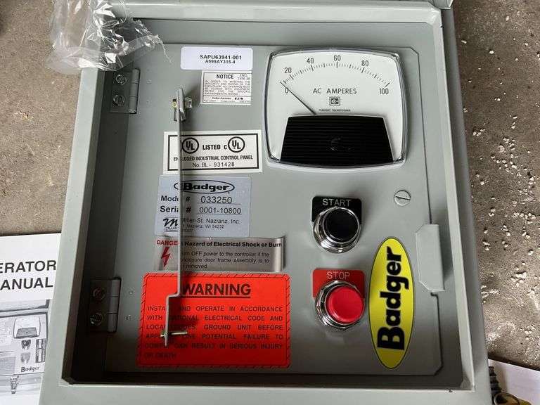 Badger silo unloader remote control - Legacy Auction Company