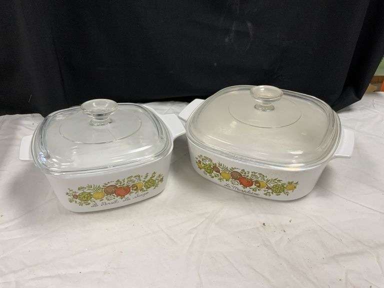 Corning Ware covered dishes - Legacy Auction Company