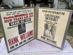 Hank Williams posters - Legacy Auction Company