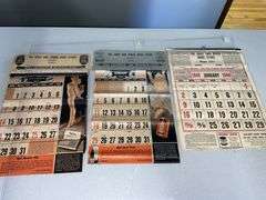 Vintage calendars - Legacy Auction Company
