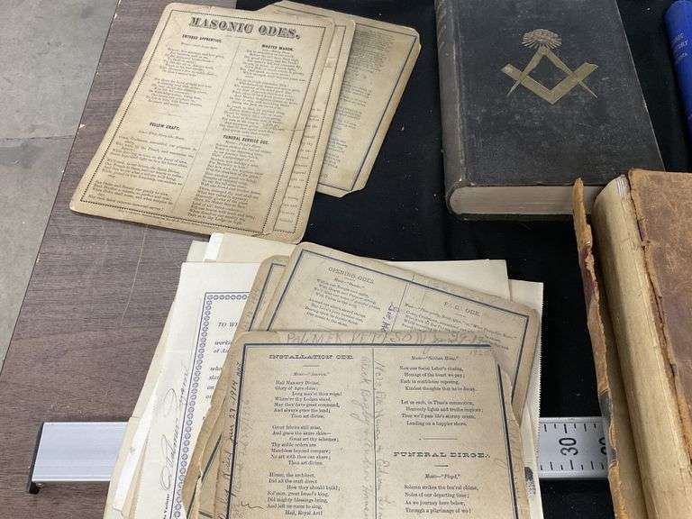 Grand Lodge books, Masonic code books etc - Legacy Auction Company