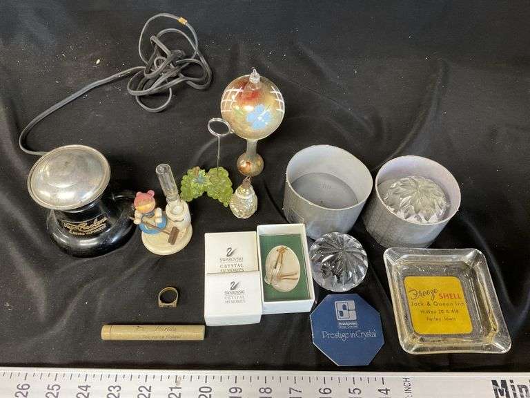 Swarovski cello, paperweight, misc. - Legacy Auction Company