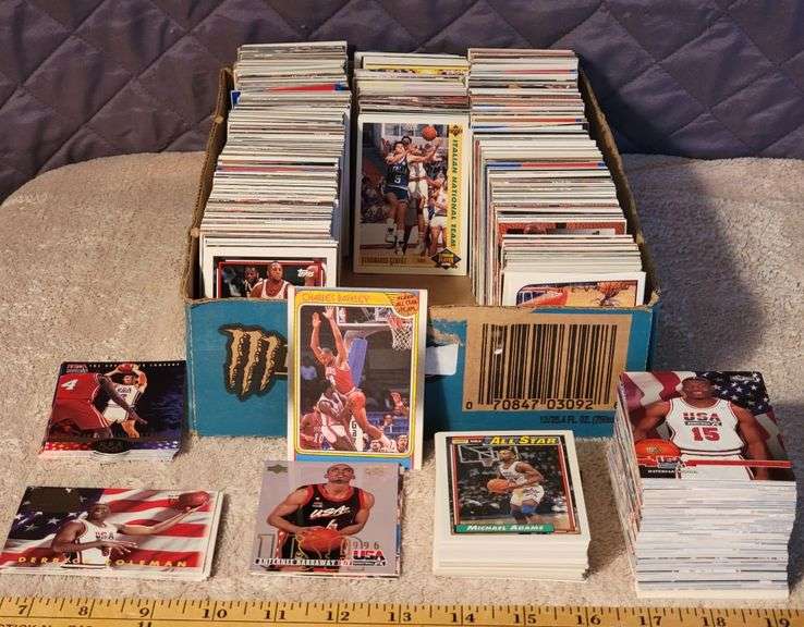 Various NBA Cards Including: USA Olympics, NBA - Legacy Auction Company