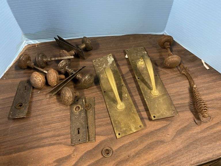 Assorted door hardware - Legacy Auction Company