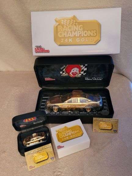 Racing Champions 24K Gold Plated - McDonald's # - Legacy Auction Company