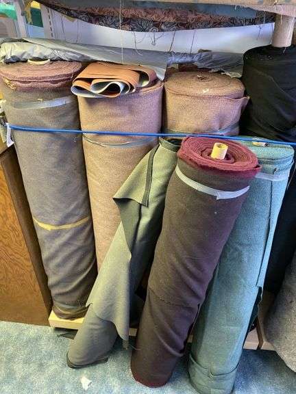 Assorted upholstery fabric - Legacy Auction Company