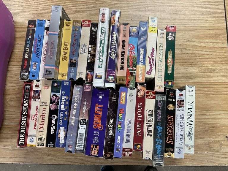 VHS tapes - Legacy Auction Company