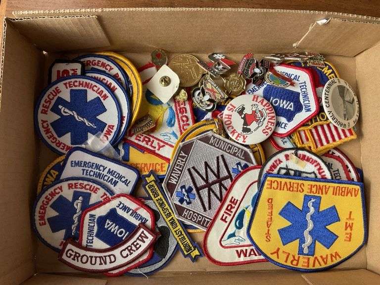 Patches and pins - Legacy Auction Company