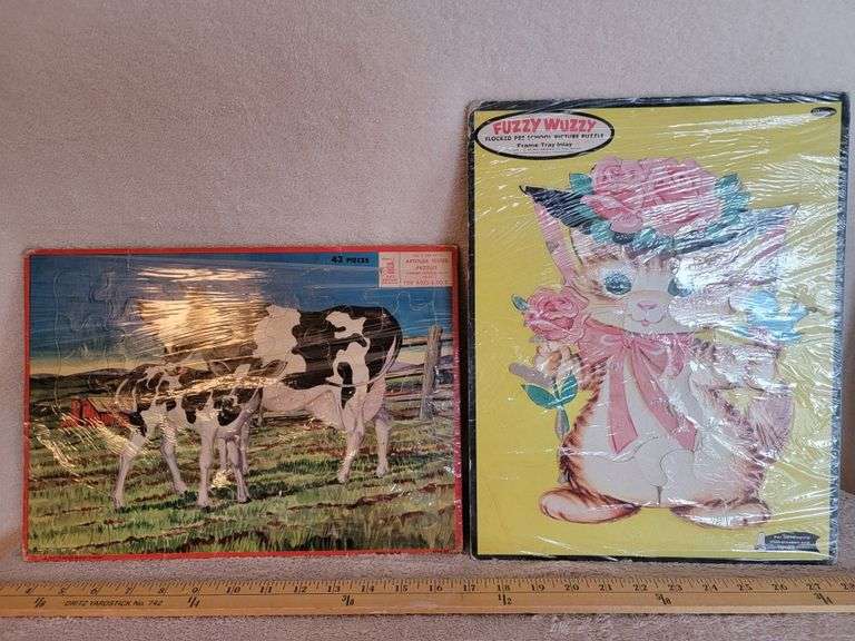 Vintage "Frame-Tray" Puzzles (Milton Bradley & - Legacy Auction Company