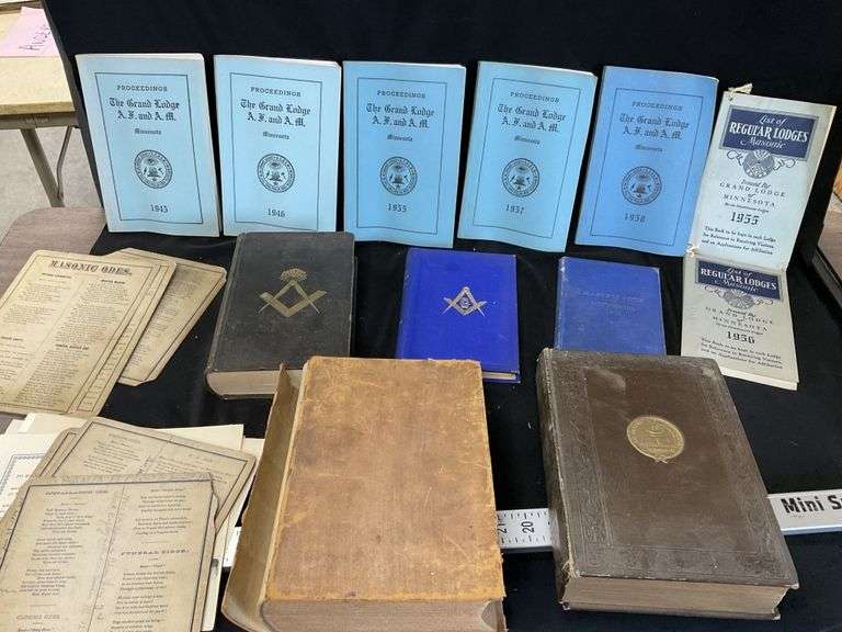 Grand Lodge books, Masonic code books etc - Legacy Auction Company