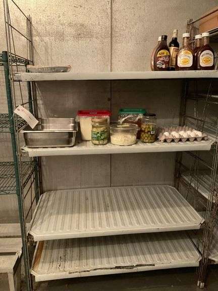 Shelf 48 x 25 x 75, Items not included - Legacy Auction Company