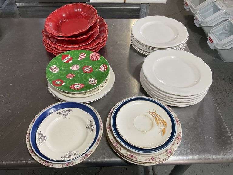 Assorted plates - Legacy Auction Company