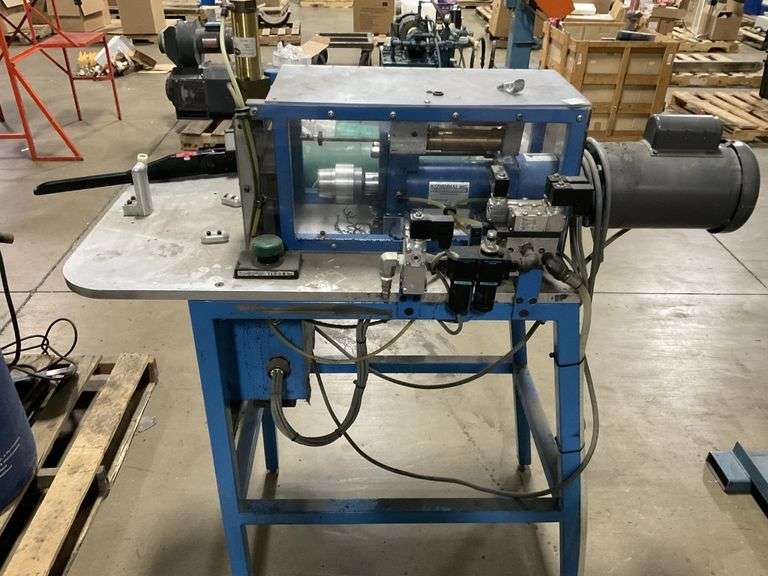 Hypneumat Automatic drilling and tapping unit - Legacy Auction Company