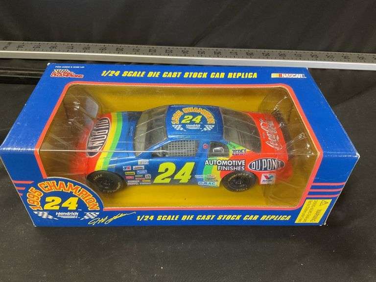Jeff Gordon number 24 stock car replica - Legacy Auction Company