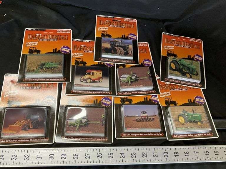 Ertl Harvest Heritage trading cards - Legacy Auction Company